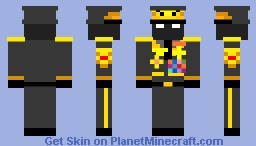 Army General Null Minecraft Skin