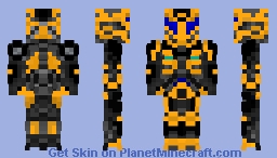 war bumblebee Minecraft Skin