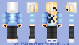 Snowie Girl 2 ~ Polar Bear Hat Minecraft Skin