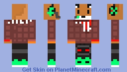 fox gamer (winter) Minecraft Skin