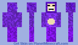 Tinky Winky Slendy Minecraft Skin