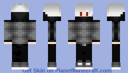 Gray Hoodie Minecraft Skin