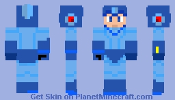 mega man Minecraft Skin