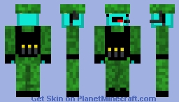 Diamond Man Minecraft Skin