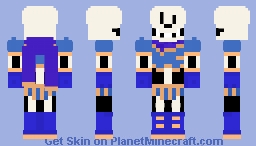 OuterTale Papyrus Minecraft Skin