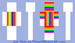 Rainbow Minecraft Skin