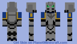 Astral Claws Space Marine Minecraft Skin