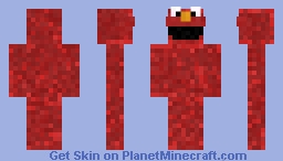 Elmo Minecraft Skin