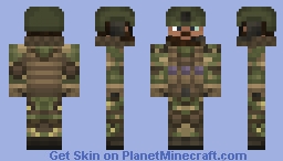 [SF Skinset] Special Forces Variants #7 Minecraft Skin