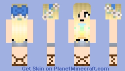 Cute summer girl Minecraft Skin