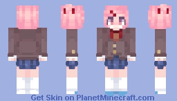 Most Downloaded Natsuki Minecraft Skins | Planet Minecraft Community
