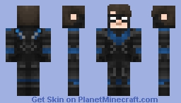 Nightwing (Arkham Knight) Minecraft Skin