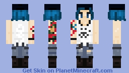 Chloe Price Minecraft Skin