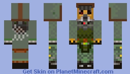 WasteLand Ana Minecraft Skin