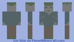 Clay Zombie Minecraft Skin