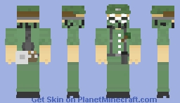 Operation-Western Shield: German Operator [Sniper] Minecraft Skin
