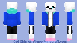 Undertale : Sans Minecraft Skin