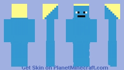 Andorian Male Template Minecraft Skin
