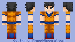 Goku Minecraft Skin