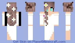 Girl With Dress Minecraft Skin