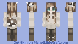 Spotted Doggo .w. Minecraft Skin