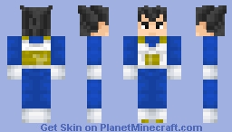 Vegeta Minecraft Skin