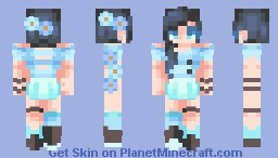 Blue Reflection Minecraft Skin