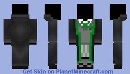 Harry Potter Uniform for girl (Slytherin) Minecraft Skin