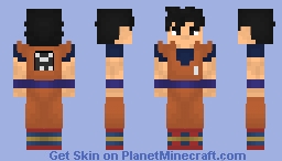 Son Goku [W/ Variants] Minecraft Skin