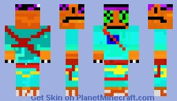 Orange Cat Toontown Minecraft Skin