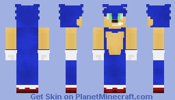 Sonic Minecraft Skin