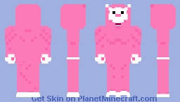 The Pink Panther Minecraft Skin