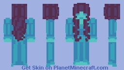 Drowning - Limited Palette Skin Contest Minecraft Skin
