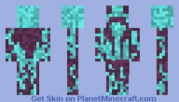 Blue Ghost thingy Minecraft Skin