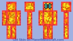 RROYC (Random Red Orange Yellow Creature) Minecraft Skin