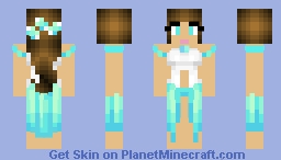 Ice Princess Minecraft Skin