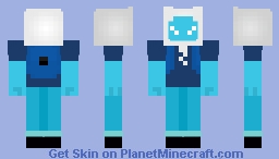 fire finn Minecraft Skin
