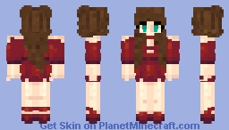 Cute Prom Girl Minecraft Skin