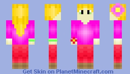 Flower Girl Minecraft Skin