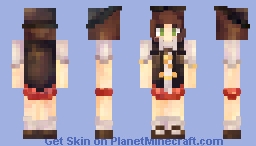 (Oc)First time making a skin. Minecraft Skin