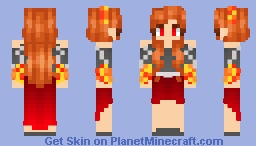 𝓆𝓈𝒽 - Elementals//Phoenix Minecraft Skin