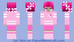 Pastel Pink Minecraft Skin
