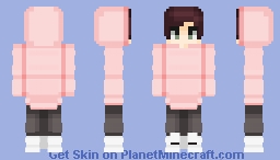 pink hoodie (yes thats it) Minecraft Skin