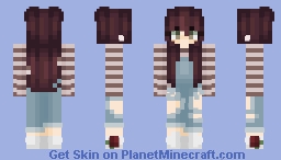 Cerise Overalls 🥀 Minecraft Skin