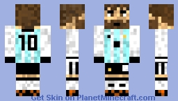 Messi Minecraft Skin