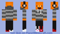 Orange Boy Minecraft Skin