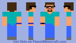 SWAG PLASTIC STEVE Minecraft Skin