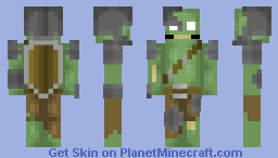 Undead Warrior Minecraft Skin