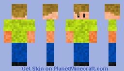 Lime Green T Minecraft Skin