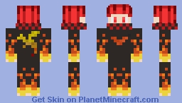 Fire Boy Minecraft Skin